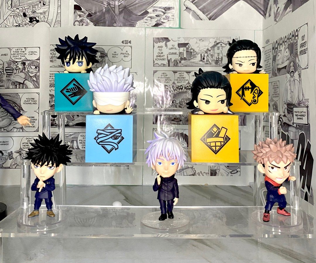 Jujutsu Kaisen Figures, Mini, Chibis, anik anik, merch (Gojo, Geto ...
