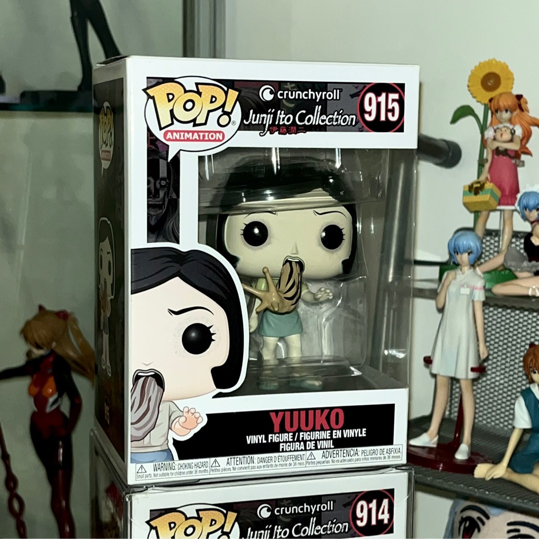 junji ito yuuko slug girl funko pop (t. horror manga anime figure ...