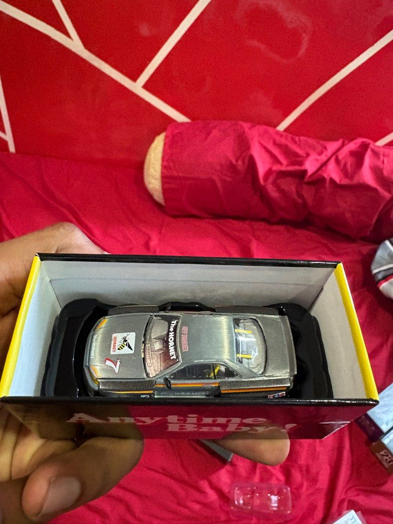 Kaido House Mini Gt Chase Nissan Skyline GTR R34 Hornet black, Hobbies ...