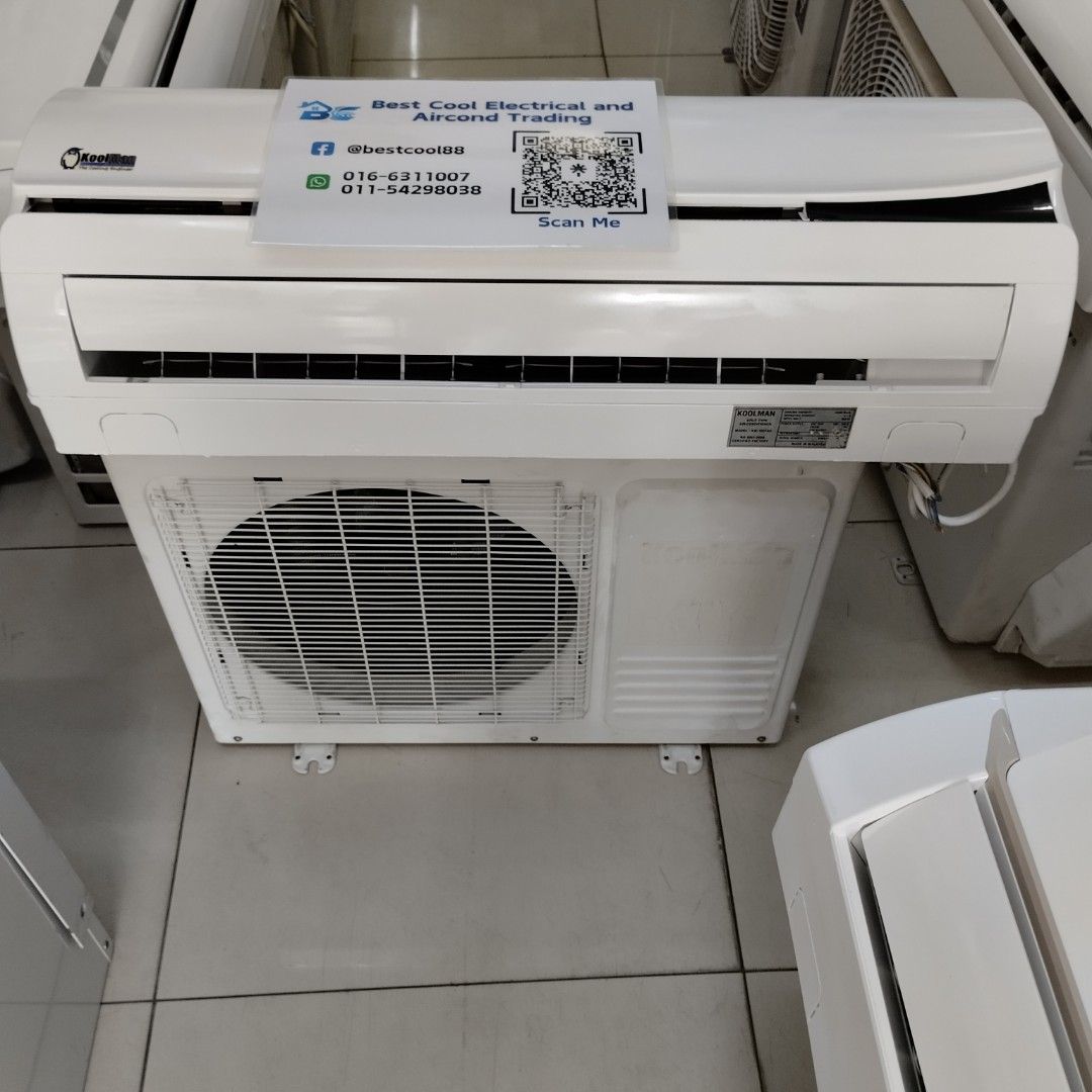 Koolman 1Hp Used Aircond, TV & Home Appliances, Air Conditioners ...