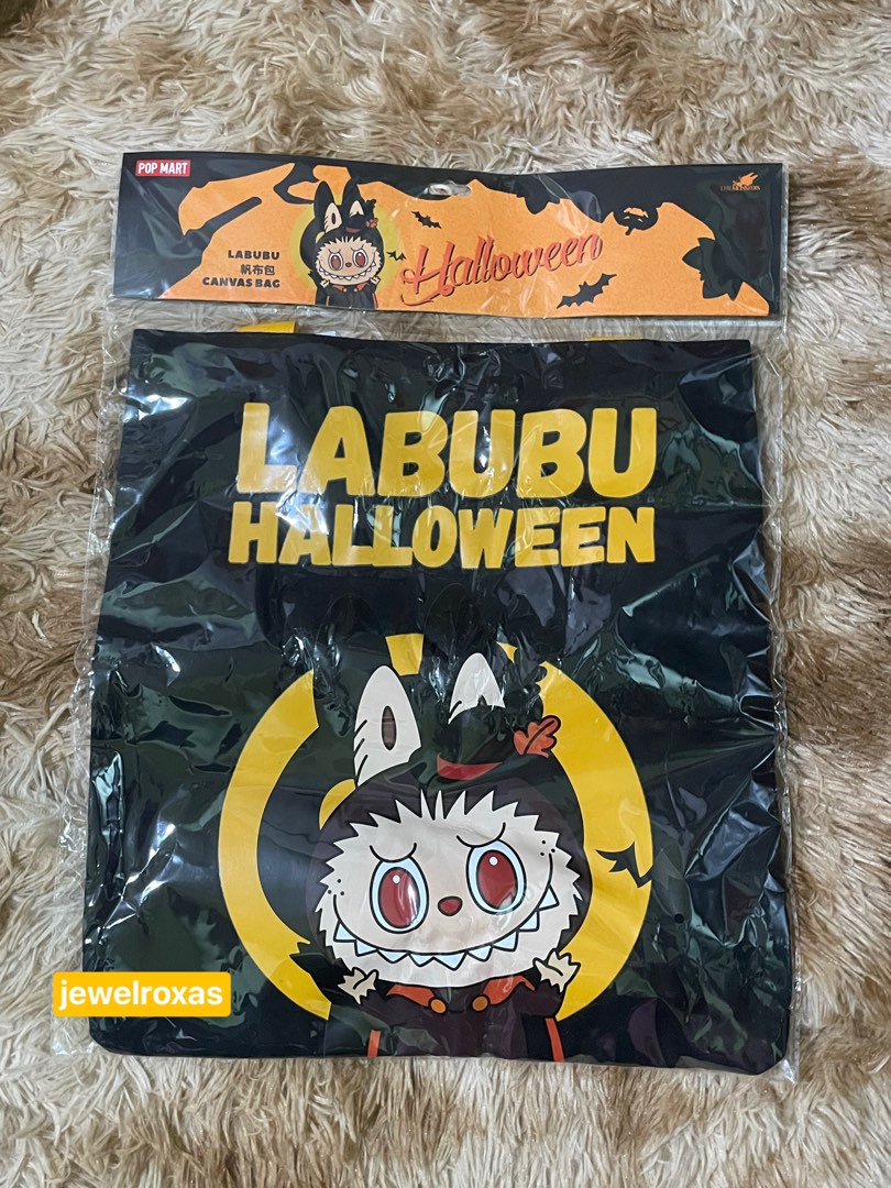 Labubu Halloween Tote Bag, Hobbies & Toys, Toys & Games on Carousell