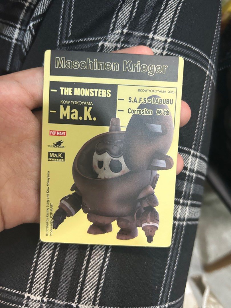 Labubu Ma.K the monsters, Hobbies & Toys, Toys & Games on Carousell