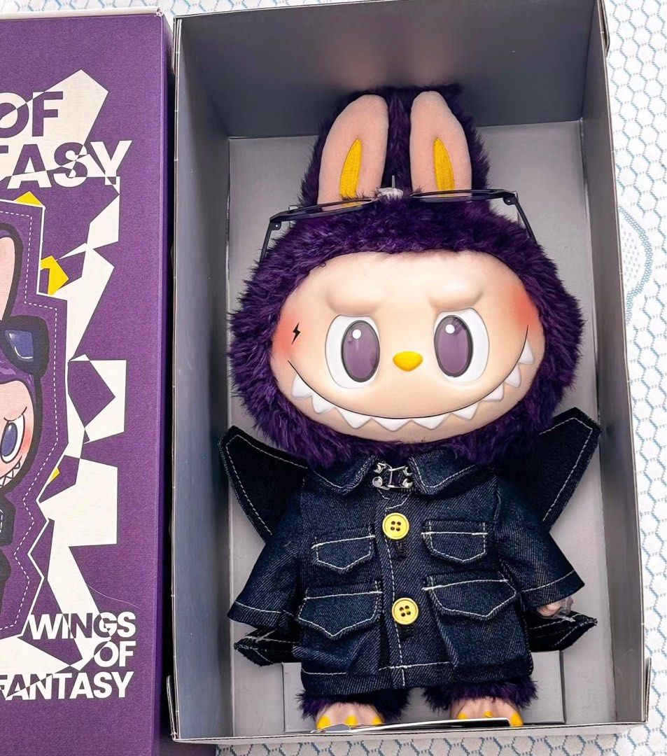 Labubu pronounce purple, Hobbies & Toys, Toys & Games on Carousell