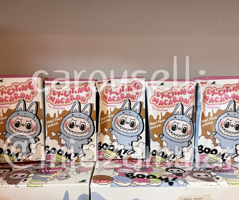 Labubu V1 Green Grape (dented box), Hobbies & Toys, Toys & Games on ...