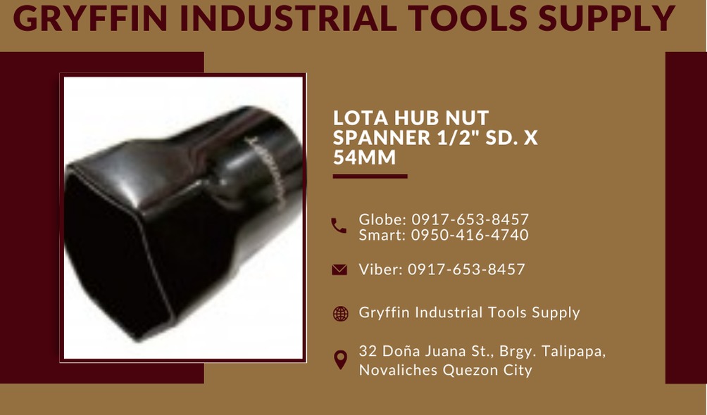 LOTA HUB NUT SPANNER 1/2" SD. X 54MM, Commercial & Industrial ...