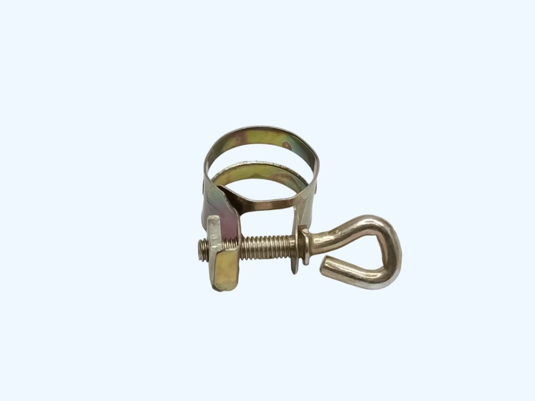 LPG GAS PIPE HOSE CLAMP with SCREW LOCK TYPE 1/2inc ADJUSTABLE HEAVY ...