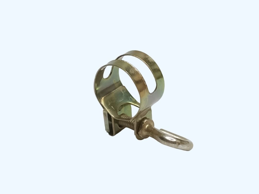 LPG GAS PIPE HOSE CLAMP with SCREW LOCK TYPE 1/2inc ADJUSTABLE HEAVY ...
