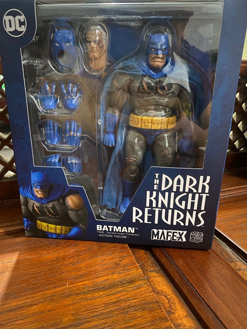 Mafex TDKR Batman (Triumph) & Superman, Hobbies & Toys, Toys & Games on ...