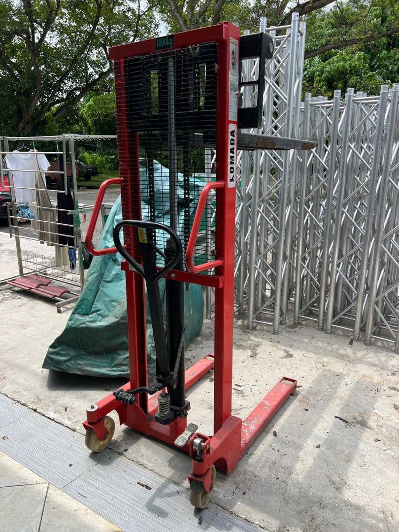 Manual Hand Stacker 1000kg, Looking For on Carousell