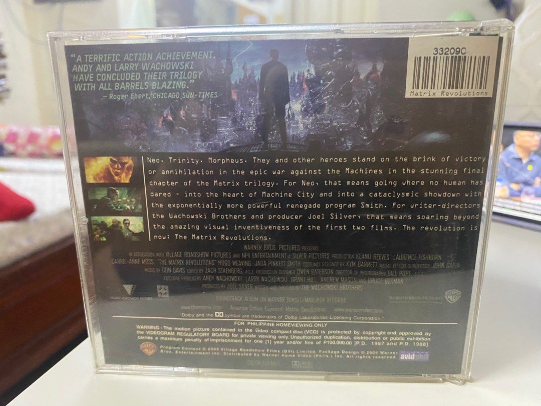 Matrix Revolution - Keanu Reeves - Philippines Original Action Movie ...