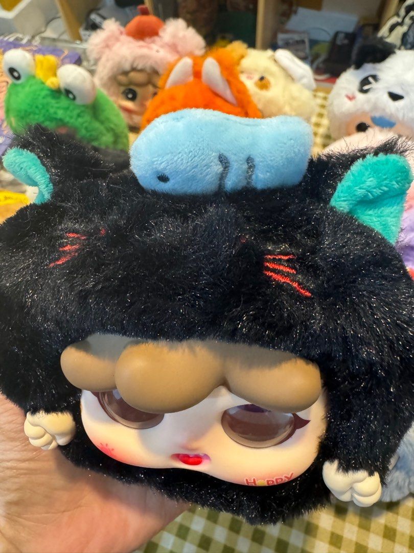 Migo Animal Party Black Cat (Baby Three / Doubao), Hobbies & Toys, Toys ...