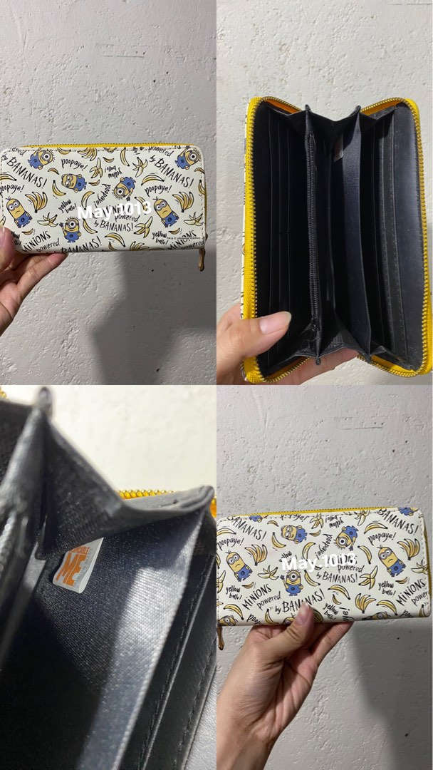 Minions Despicable Me Long Wallet, Women's Fashion, Bags & Wallets ...
