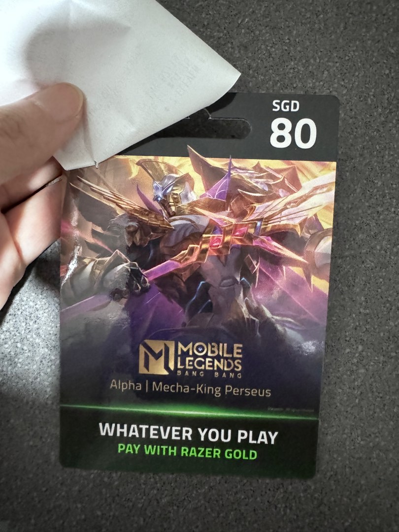 Mobile Legends Gift Card @ 80 each, Video Gaming, Gaming Accessories, Game Gift Cards & Accounts ...
