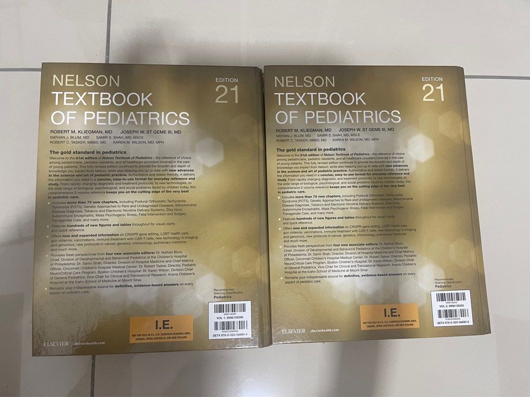 Nelson Textbook of Paediatrics 21th Edition, Hobbies & Toys, Books ...