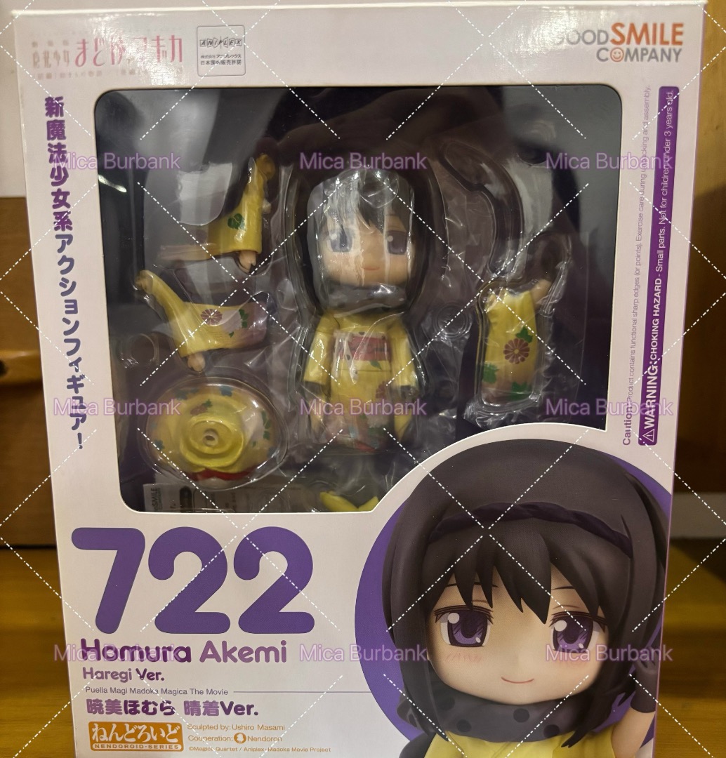 Nendoroid 722: Homura Akemi kimono ver., Hobbies & Toys, Toys & Games ...