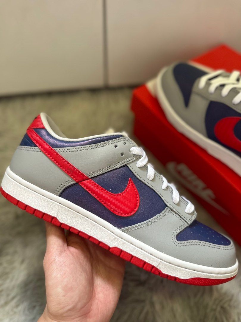 Nike dunk low samba, Men's Fashion, Footwear, Sneakers on Carousell