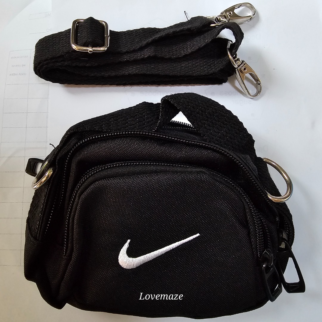 NIKE UNISEX pouch 2-way top handle with detachable strap, Women's ...