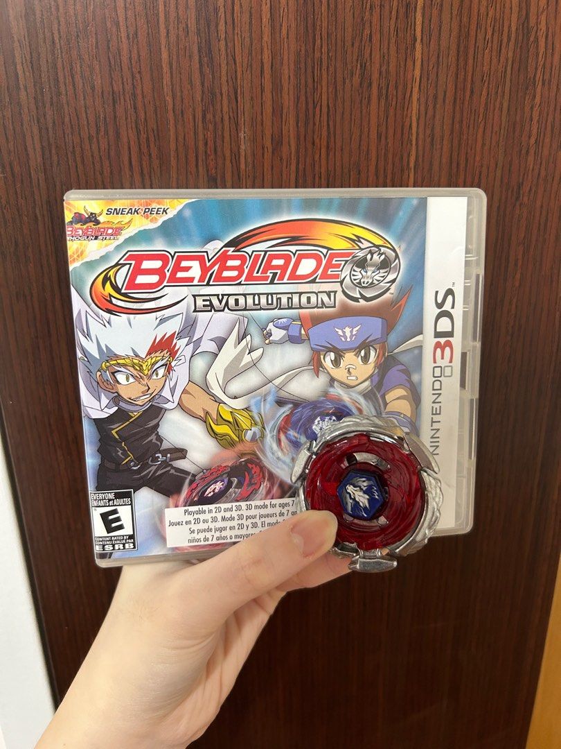 Nintendo 3DS Beyblade Evolution | Comes with Original beyblade/cards ...