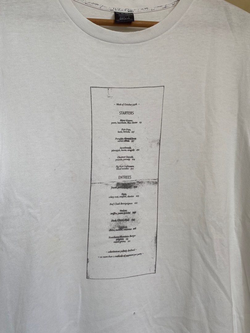 Number nine menu Tshirt, Men's Fashion, Tops & Sets, Tshirts & Polo ...