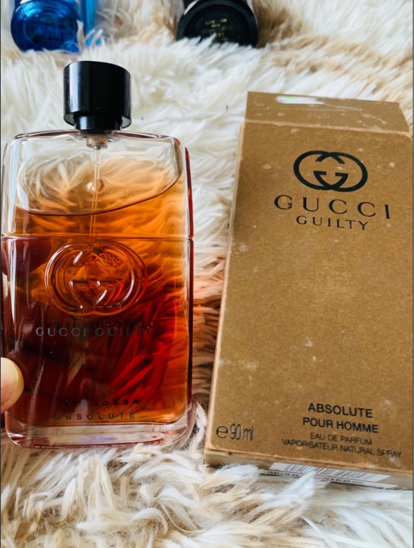 Original Gucci Guilty Absolute Gucci, Beauty & Personal Care, Fragrance & Deodorants on Carousell