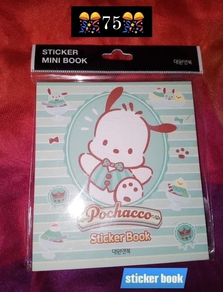 Pochacco sticker book, Hobbies & Toys, Memorabilia & Collectibles, K ...