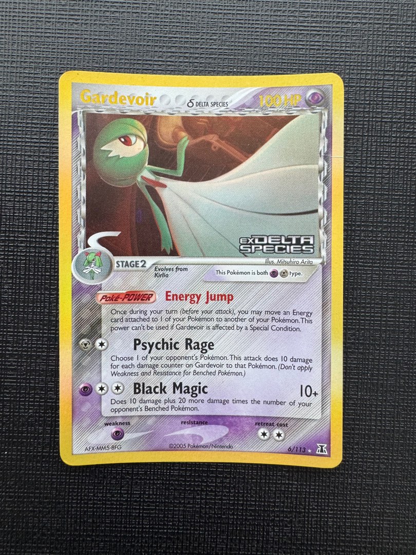 Pokemon Gardevoir 6/113 EX Delta Species Holofoil Rare 2005 Holo ...