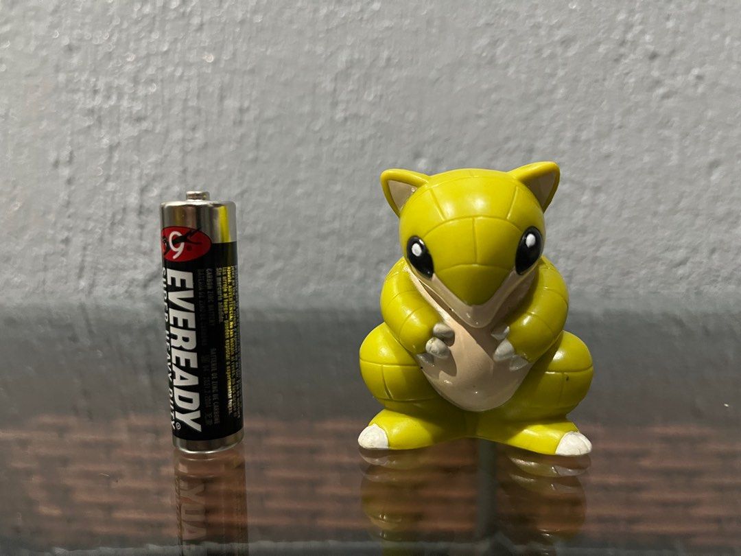 Pokemon sandshrew figure, Hobbies & Toys, Toys & Games on Carousell