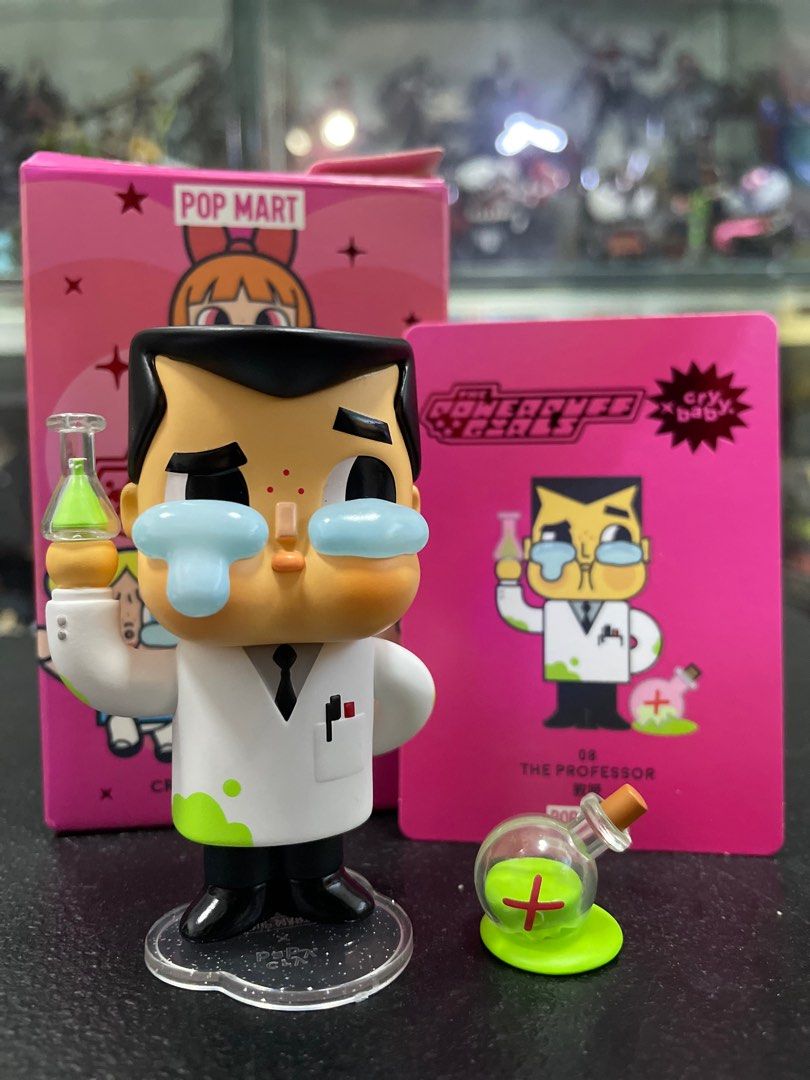 Pop mart power puff girls professor, Hobbies & Toys, Toys & Games on ...