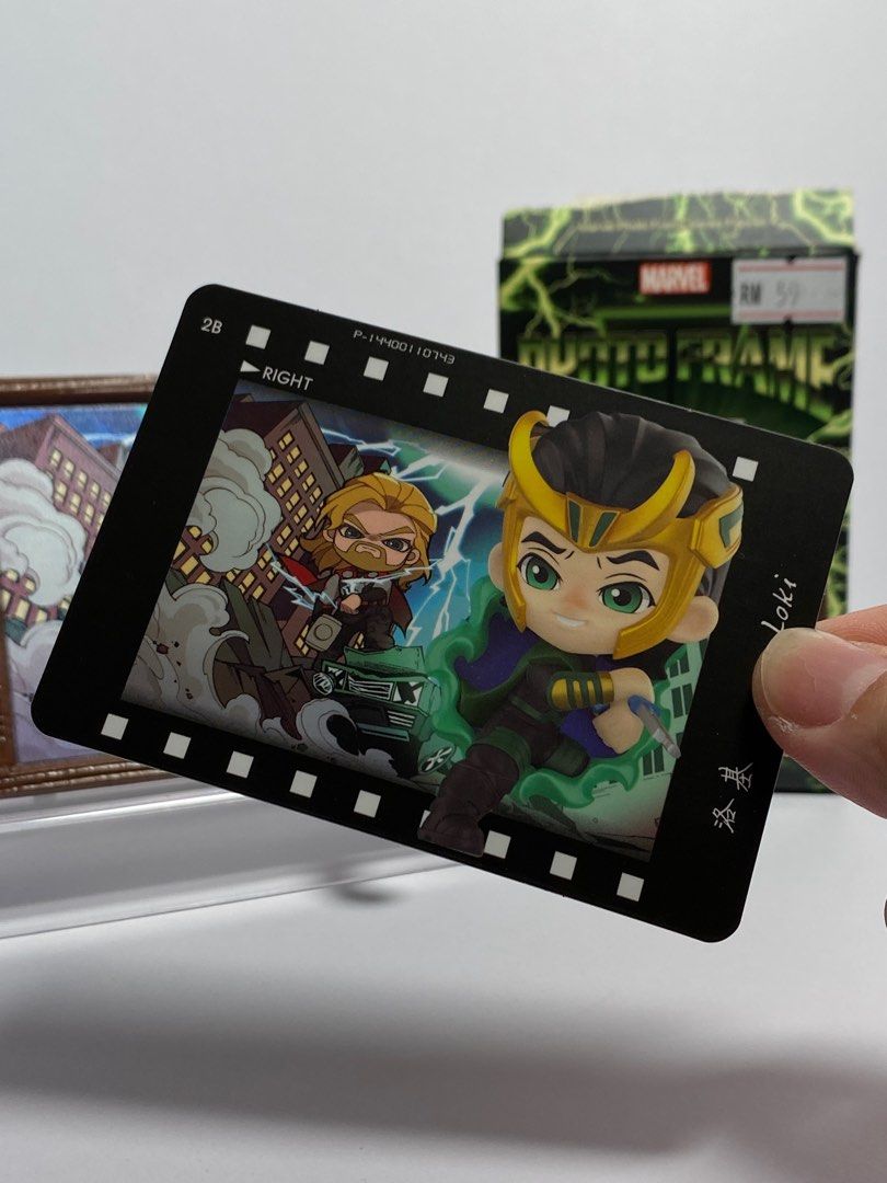 [Pop Mart x Marvel Photo Frame Series Figures] LOKI, Hobbies & Toys ...