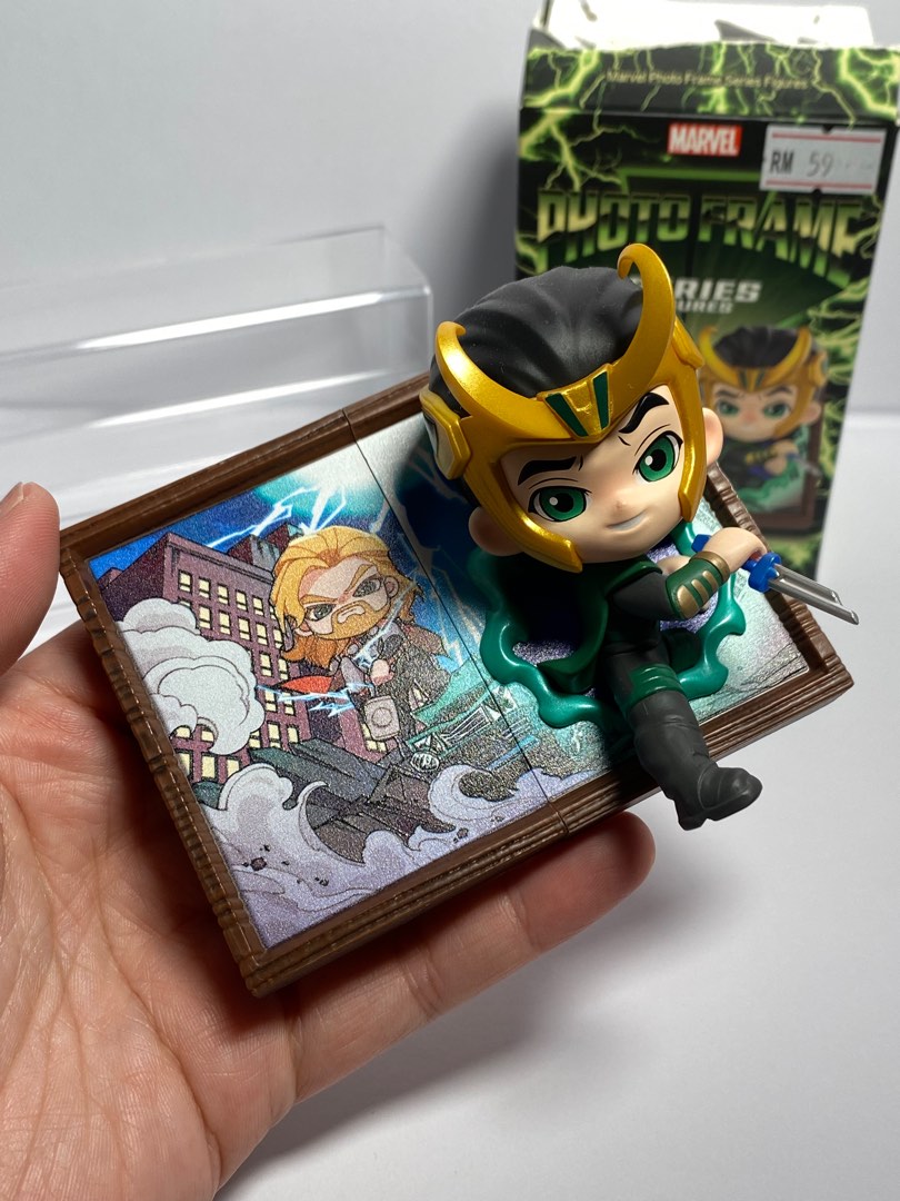 [Pop Mart x Marvel Photo Frame Series Figures] LOKI, Hobbies & Toys ...