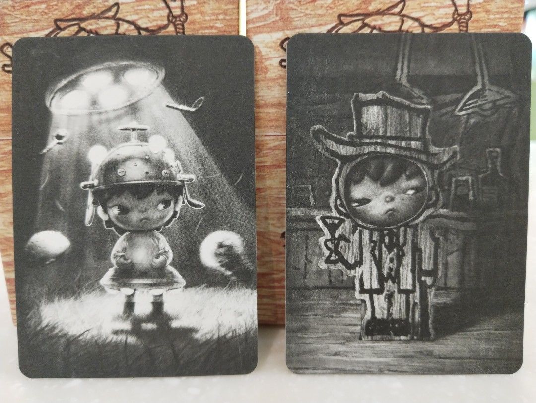 Popmart Hirono Shelter Candleholder fort bird cage Circus Sunny doll ...