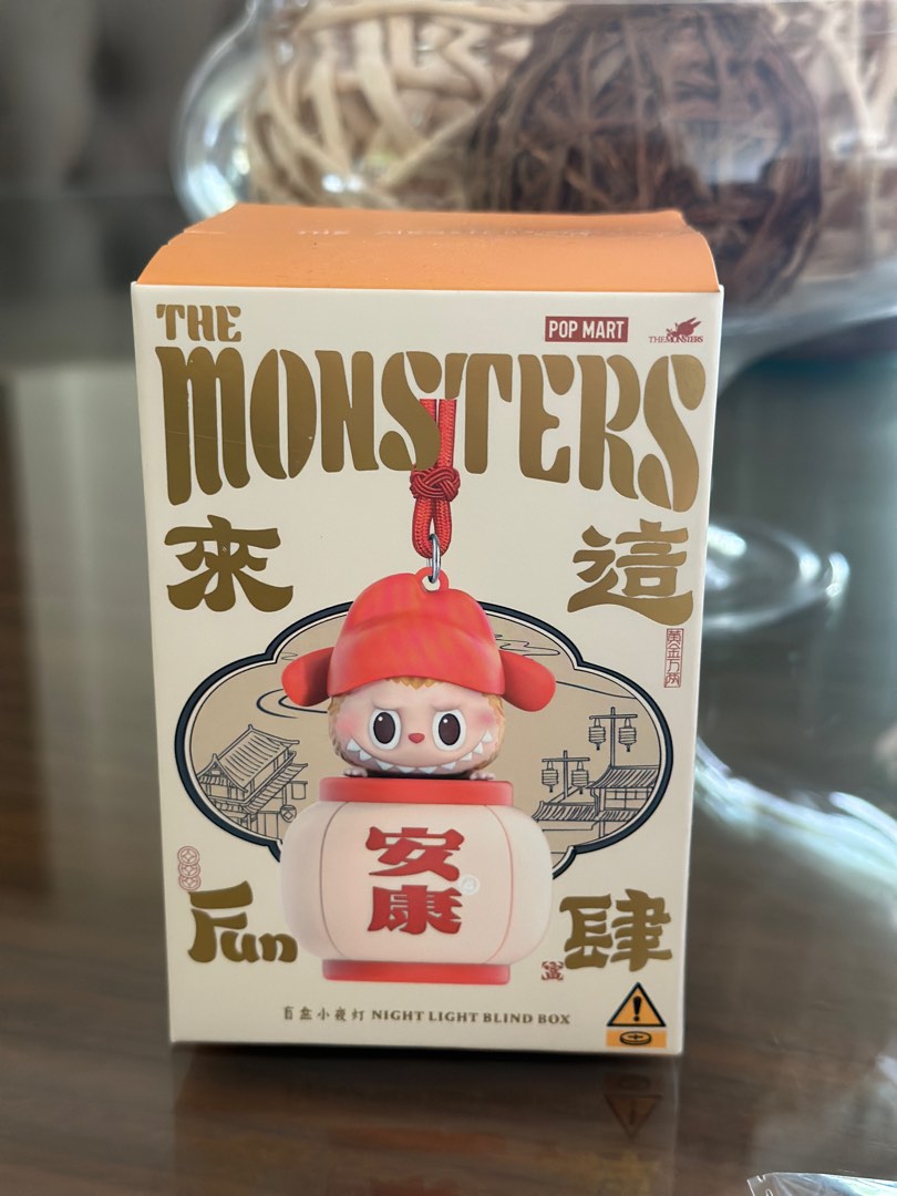 Popmart labubu The Monster Night Light Blind Box, Hobbies & Toys, Toys ...