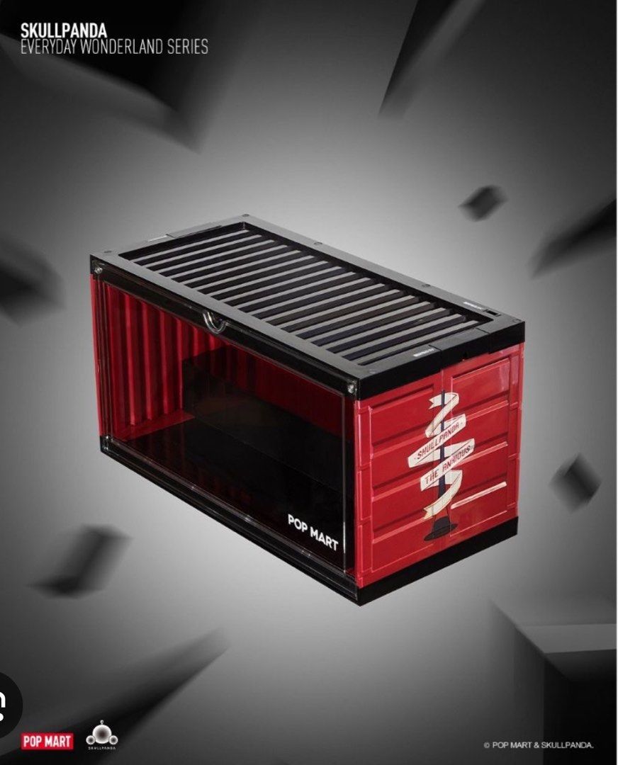 Popmart Skullpanda Everyday Wonderland Luminous Display Container Box ...
