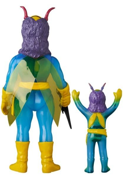 [預訂Pre-order] Medicom SOFUBI Bee Woman 蜂女 (New color + Mini Sofubi)/Riderman 幪面超人 怪金剛 (Rope arm ...