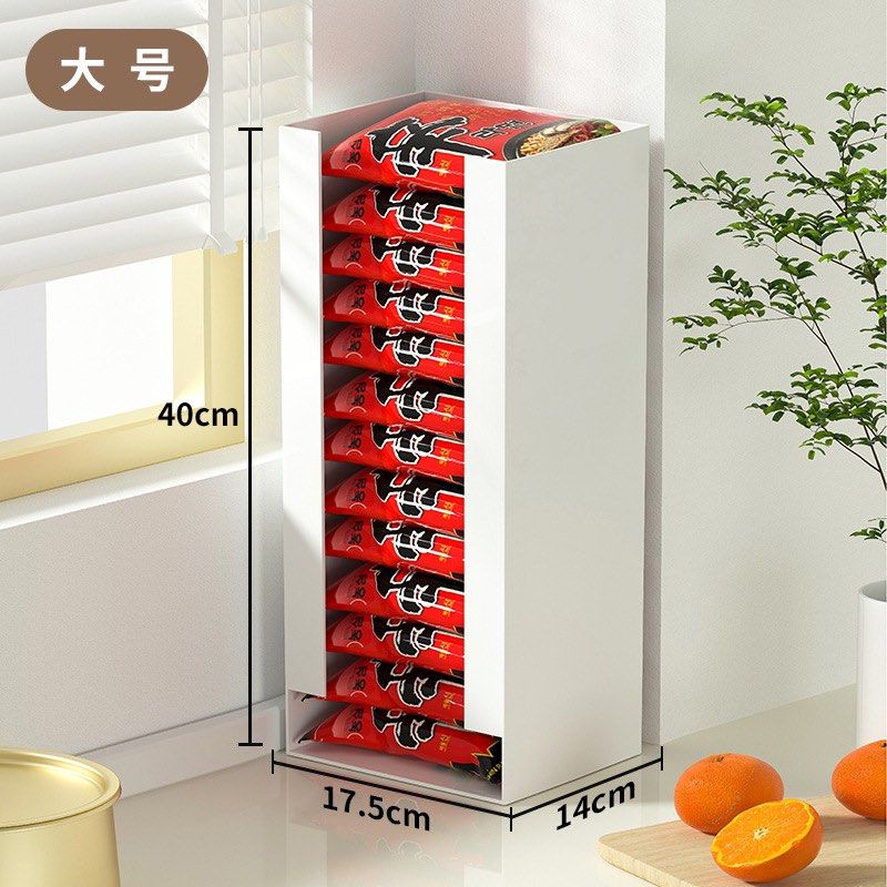 Ramen Instant Noodles Organizer Rack Storage Box, Food & Drinks, Rice ...