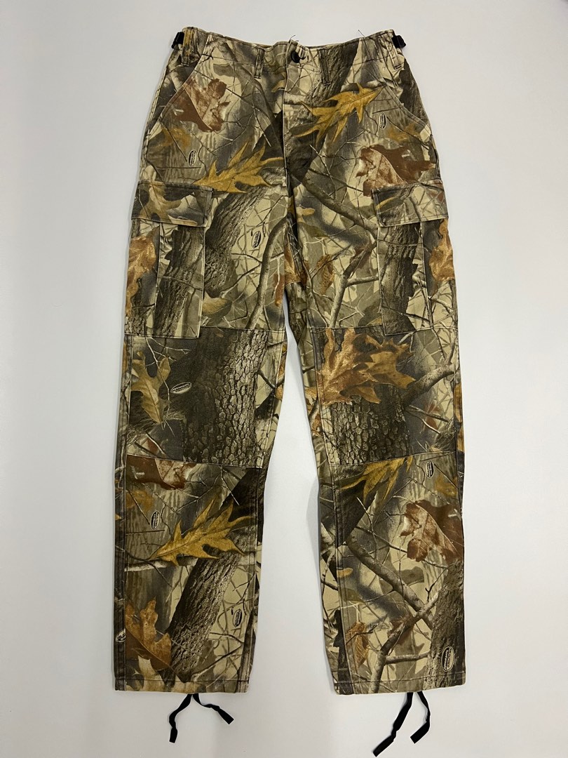 Real Tree Cargo Pants, Men's Fashion, Bottoms, Chinos on Carousell