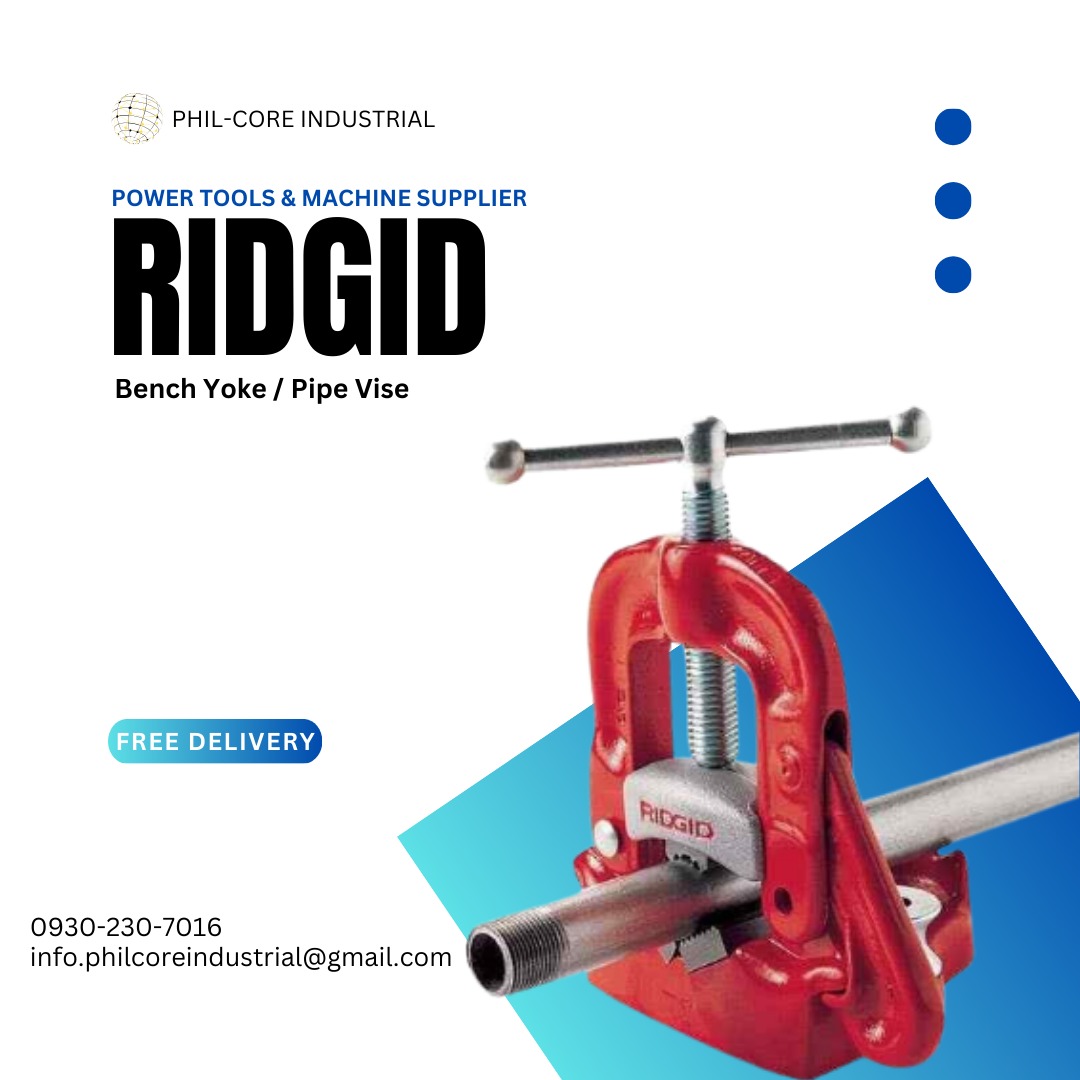 Ridgid Bench Yoke / Pipe Vise, Commercial & Industrial, Construction ...