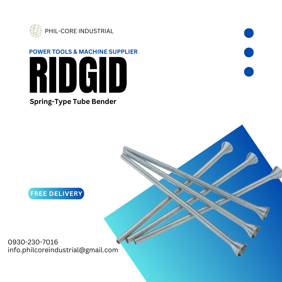 Ridgid Spring-Type Tube Bender, Commercial & Industrial, Construction ...