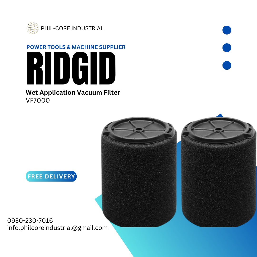 Ridgid VF7000 Wet Application Vacuum Filter, Commercial & Industrial ...