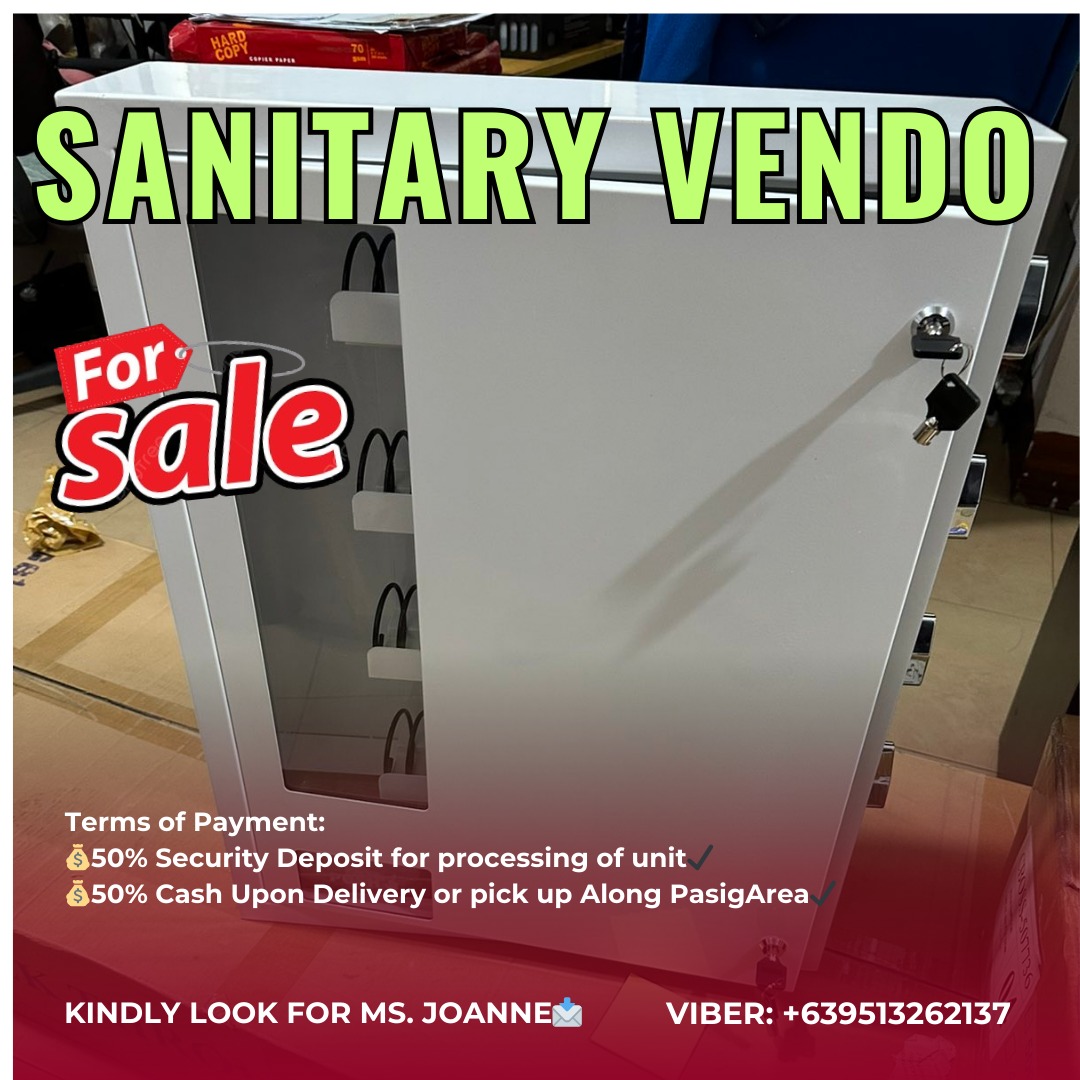 sanitary vendo machine pre order, Everything Else, Others on Carousell