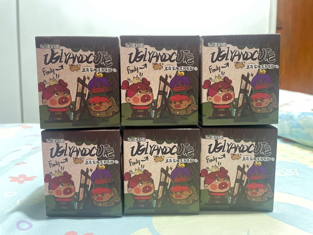 SEALED Ugly and Cute Blind Box Set, Hobbies & Toys, Memorabilia ...