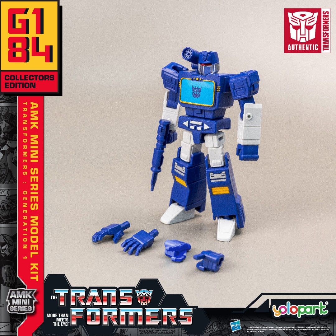 SET OF 5 Hasbro Yolopark Transformers 40 Years Anniversay Mini AMK ...