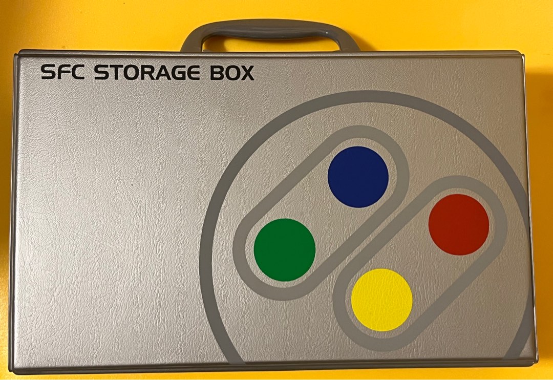 SFC mini storage box 收納盒 Nintendo Super Famicom Classic 任天堂 迷你 超任 超級任天堂 ...