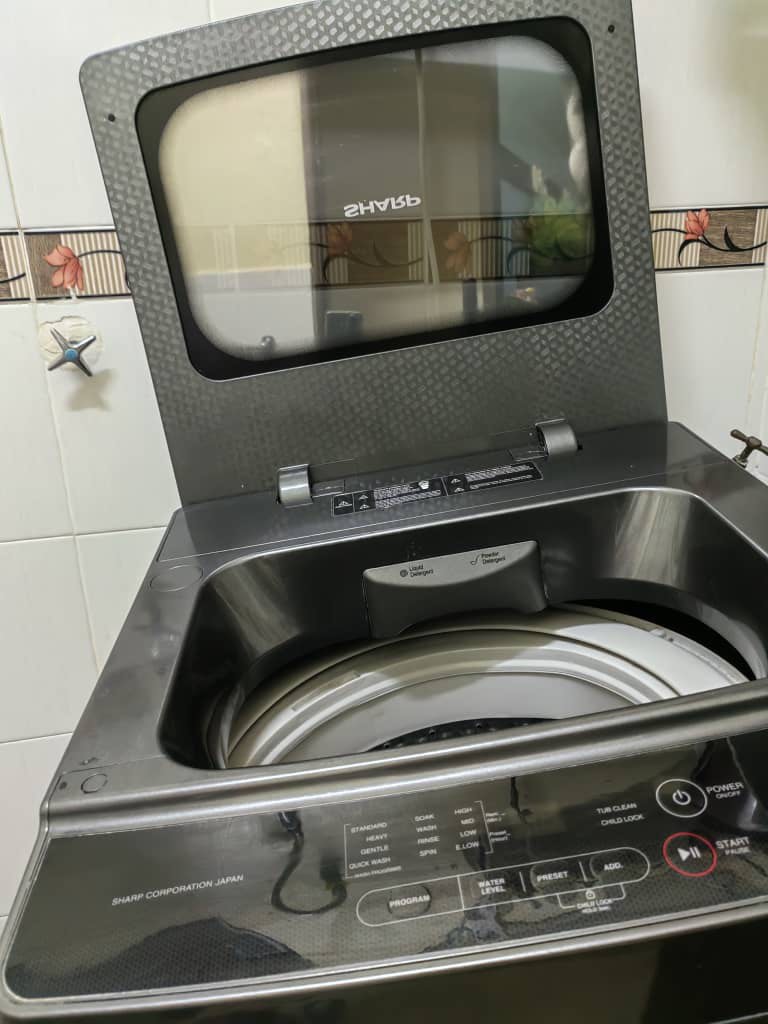 Sharp 8kg washing machine, TV & Home Appliances, Washing Machines and ...
