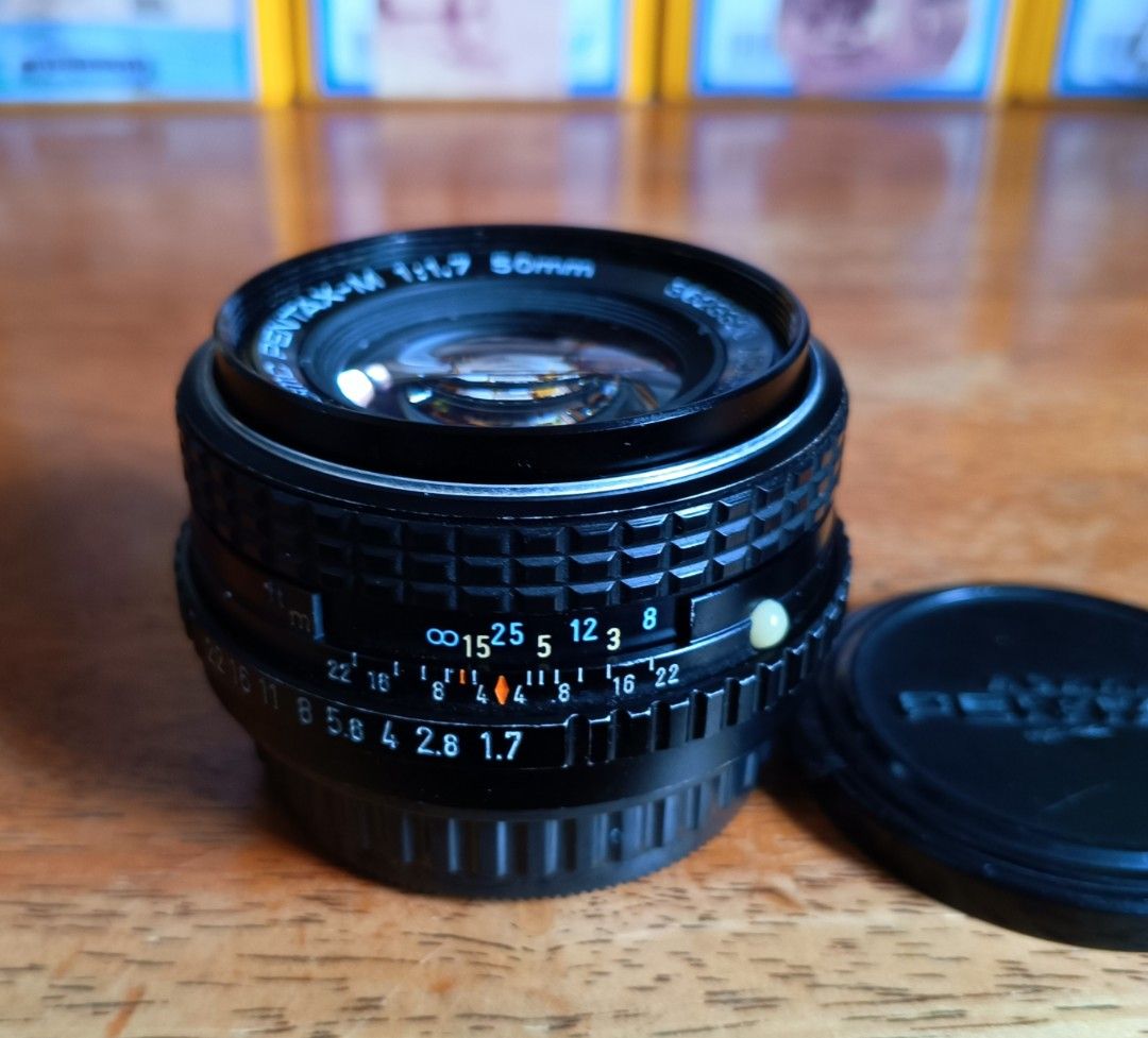 SMC Pentax 50mm F1.7 PK Mount, Photography, Lens & Kits on Carousell