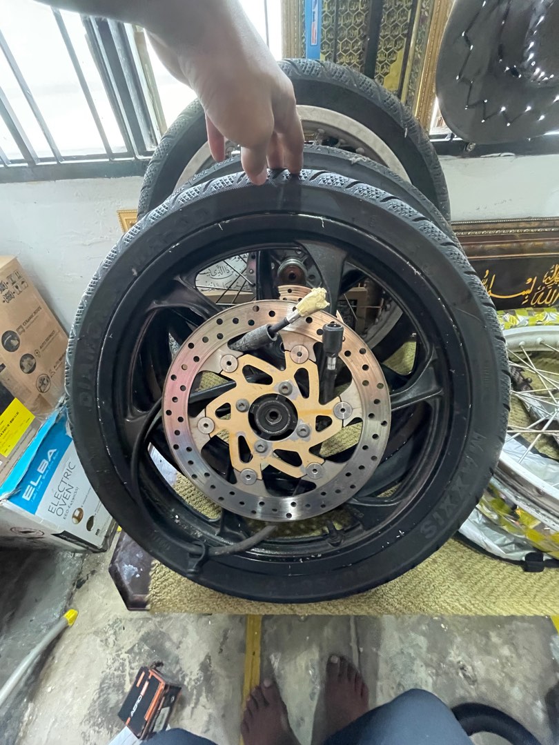 Sport Rim Enkai 125z Original & Racing Boy Silver Aloi, Motorbikes on ...