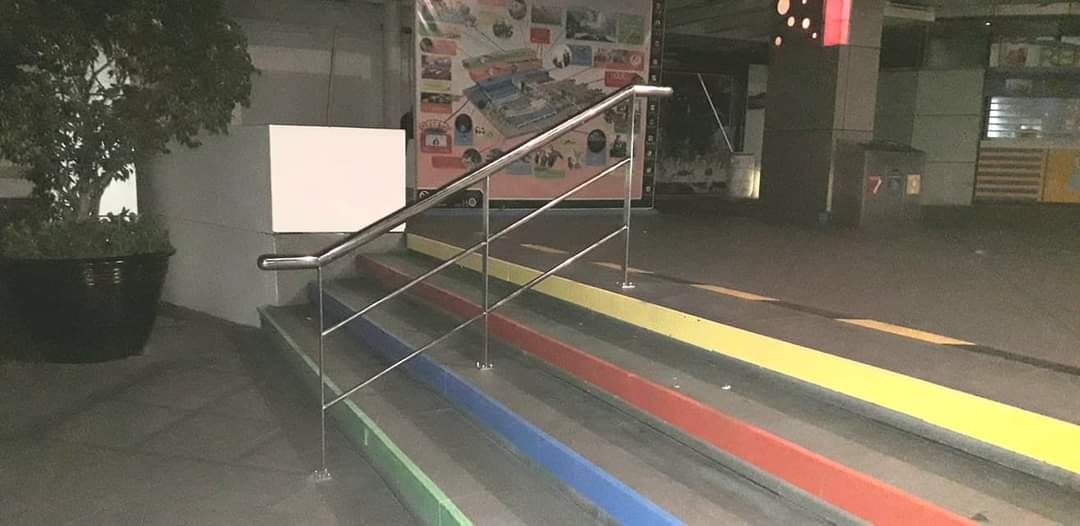 Stainless Steel Customized Ramp Stair PWD & Balcony Railings ...
