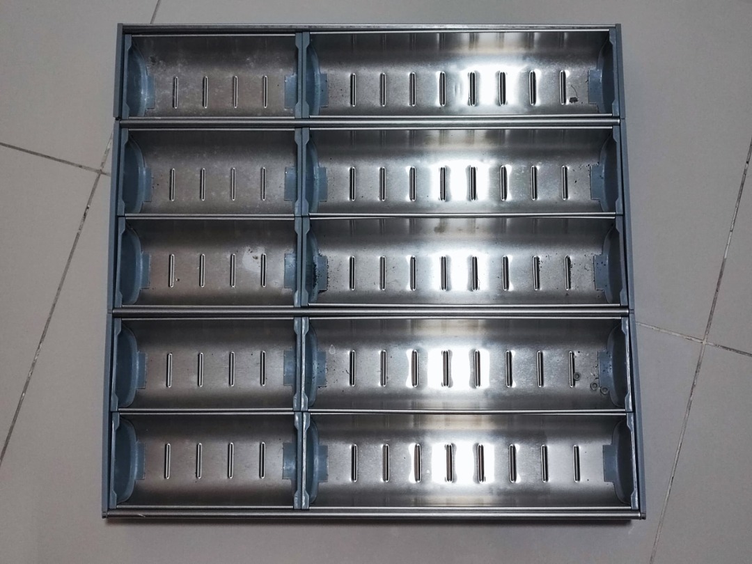 Standard Drawer Stainless Steel Kitchen Cutlery Tray, Furniture & Home ...