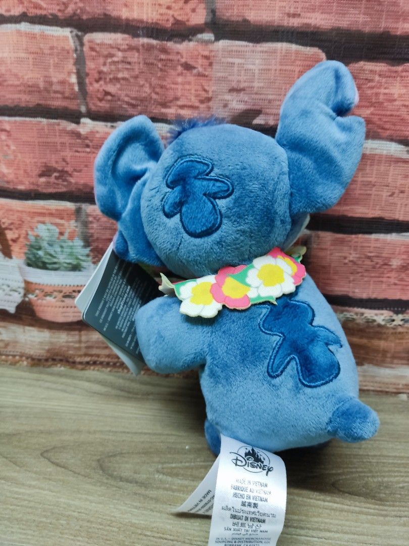 Stitch disney store,stick,hug, shoulder ride,wrap around,stuffed animal ...