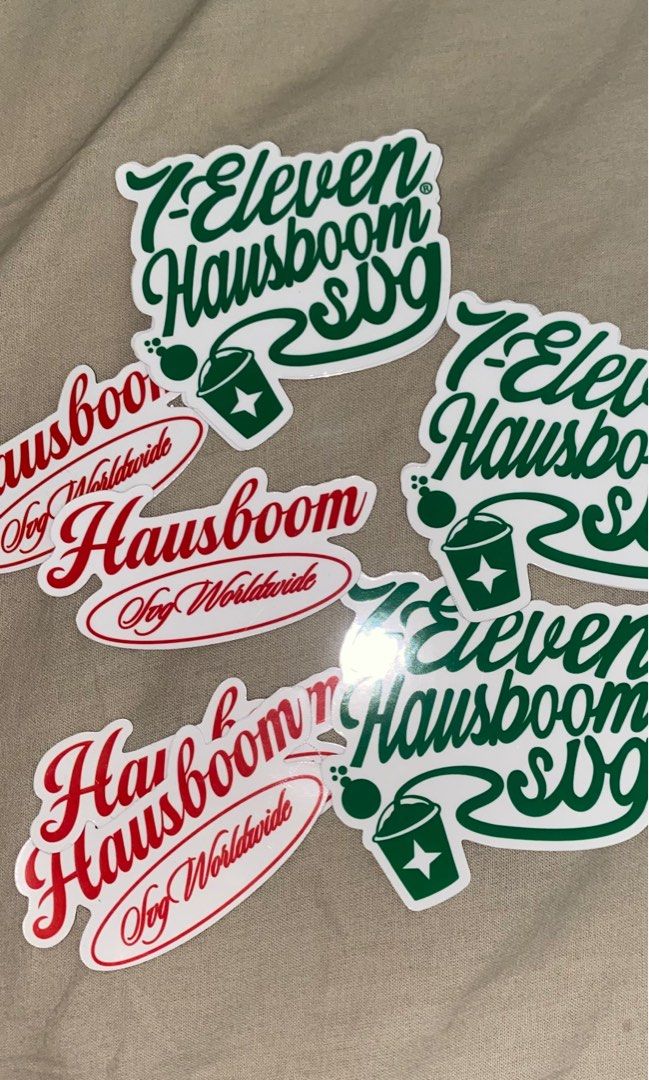 SVG HAUSBOOM STICKER 2024, Men's Fashion, Watches & Accessories ...